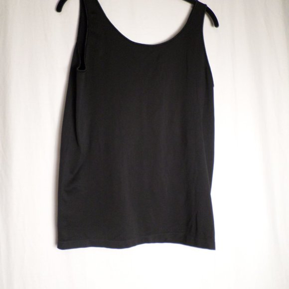 Cato | Tops | Cato Black Stretchy Fitted Cami Tank Top Womens Plus Size ...